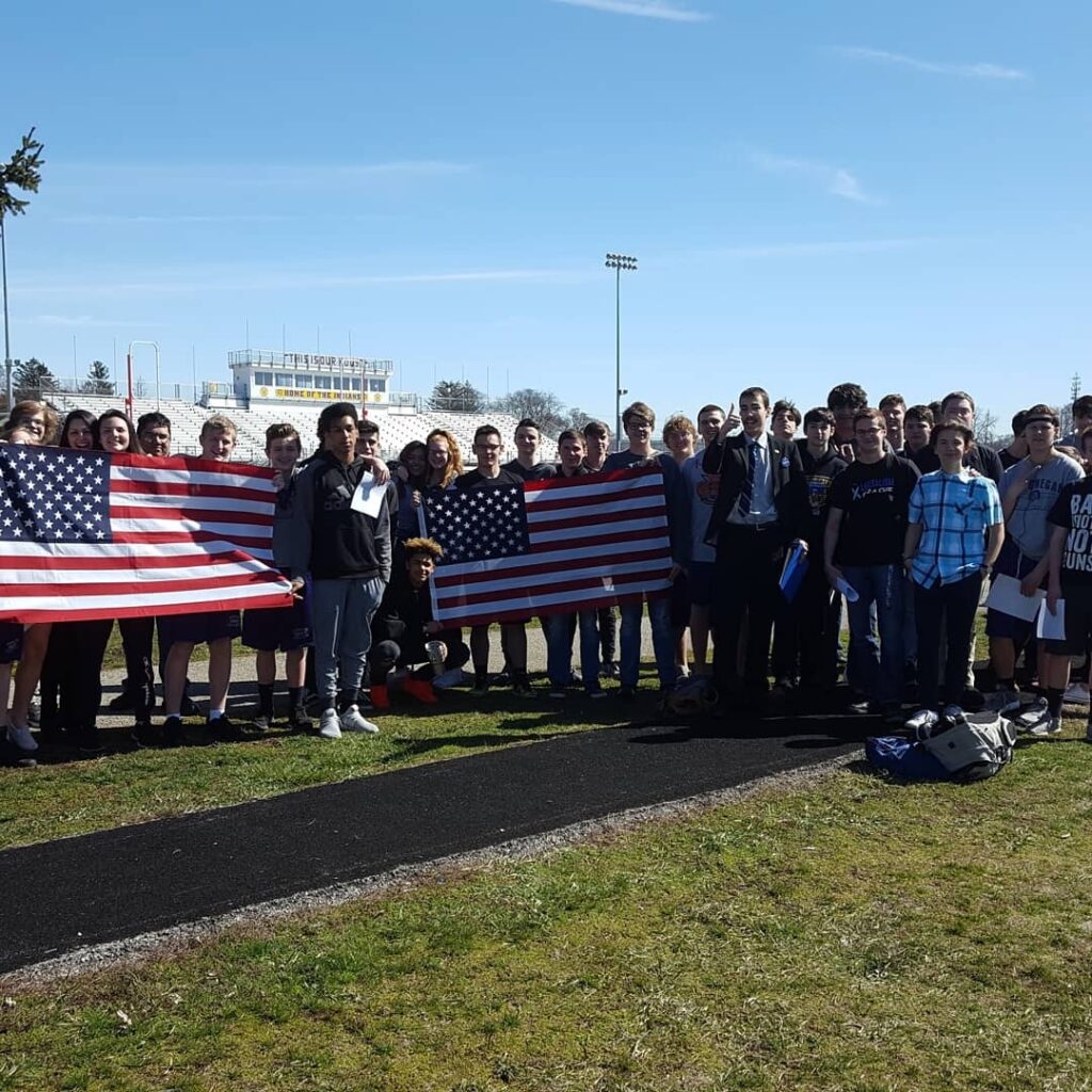 High School YAF Rally Eclipses Anti-Second Amendment Walkout - Young ...