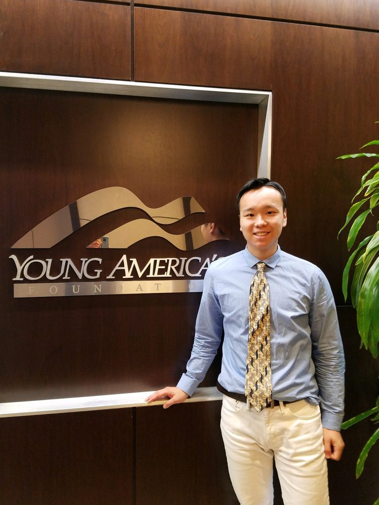 Kenny Xu Joins YAF's National Headquarters Team - Young America's ...