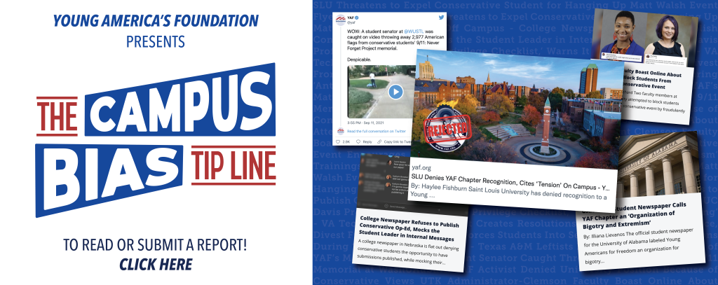 Young Americas Foundation (YAF) | Conservative Youth Organization ...