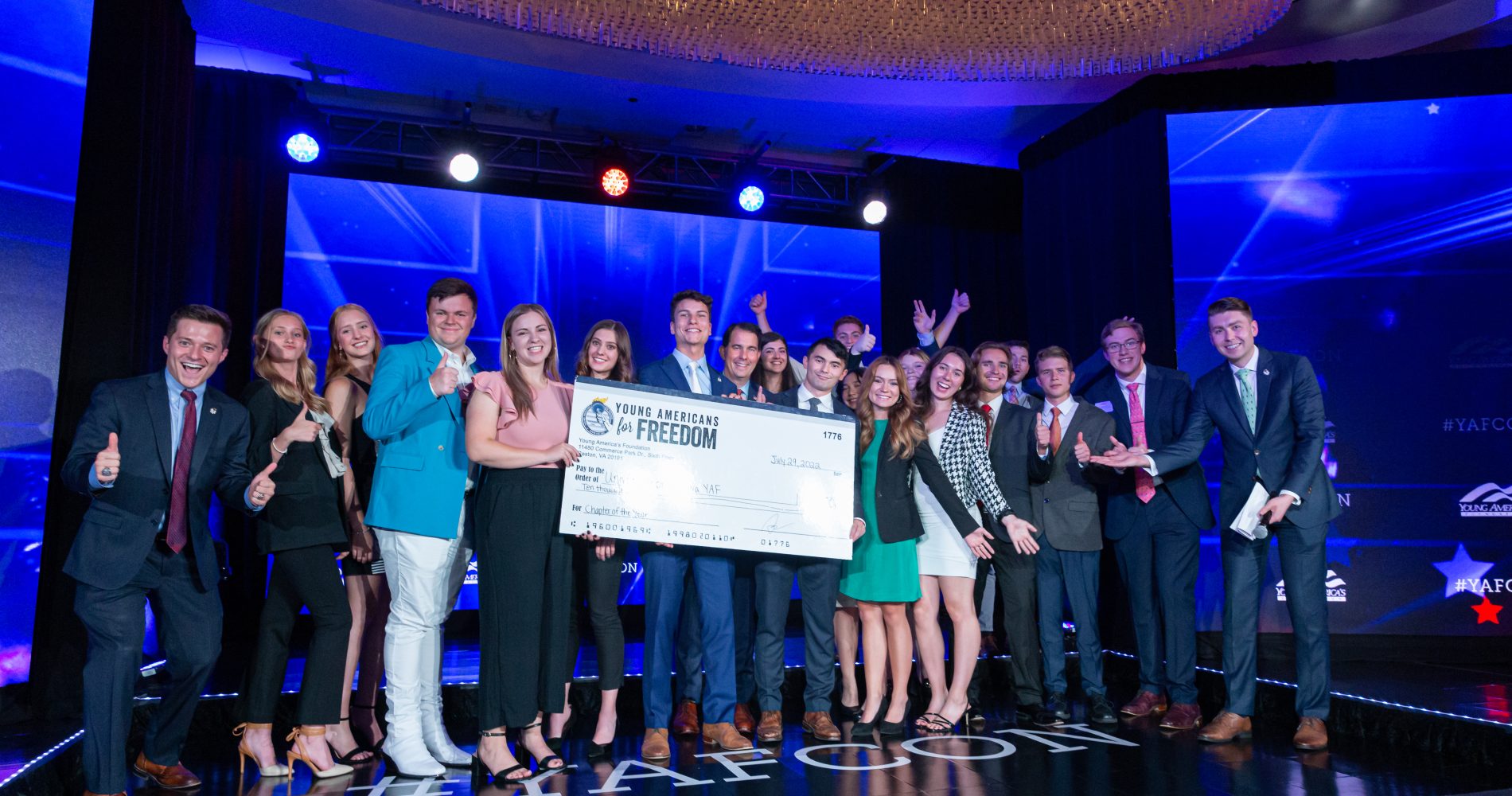 University of Virginia YAF Awarded Chapter of the Year, $10,000 Grant ...